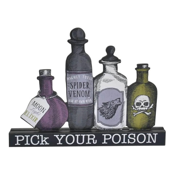 Target | Holiday | Halloween Apothecary Pick Your Poison Table Top ...